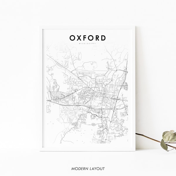 Oxford Mississippi Wall Art - Etsy