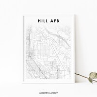 Fort Bliss Map Print | U.S. Army - Etsy