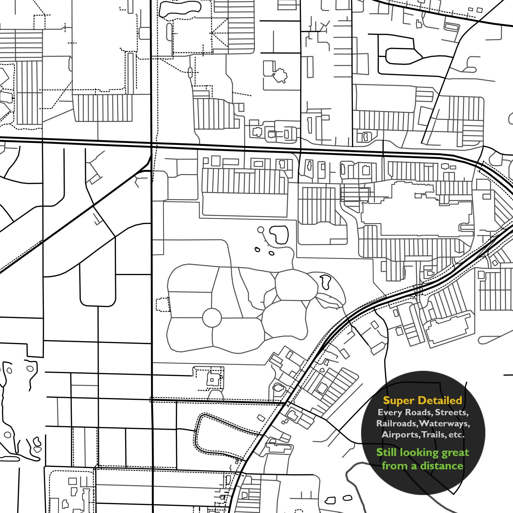 Marion IA Map Print Iowa USA Map Art Poster Cedar Rapids | Etsy