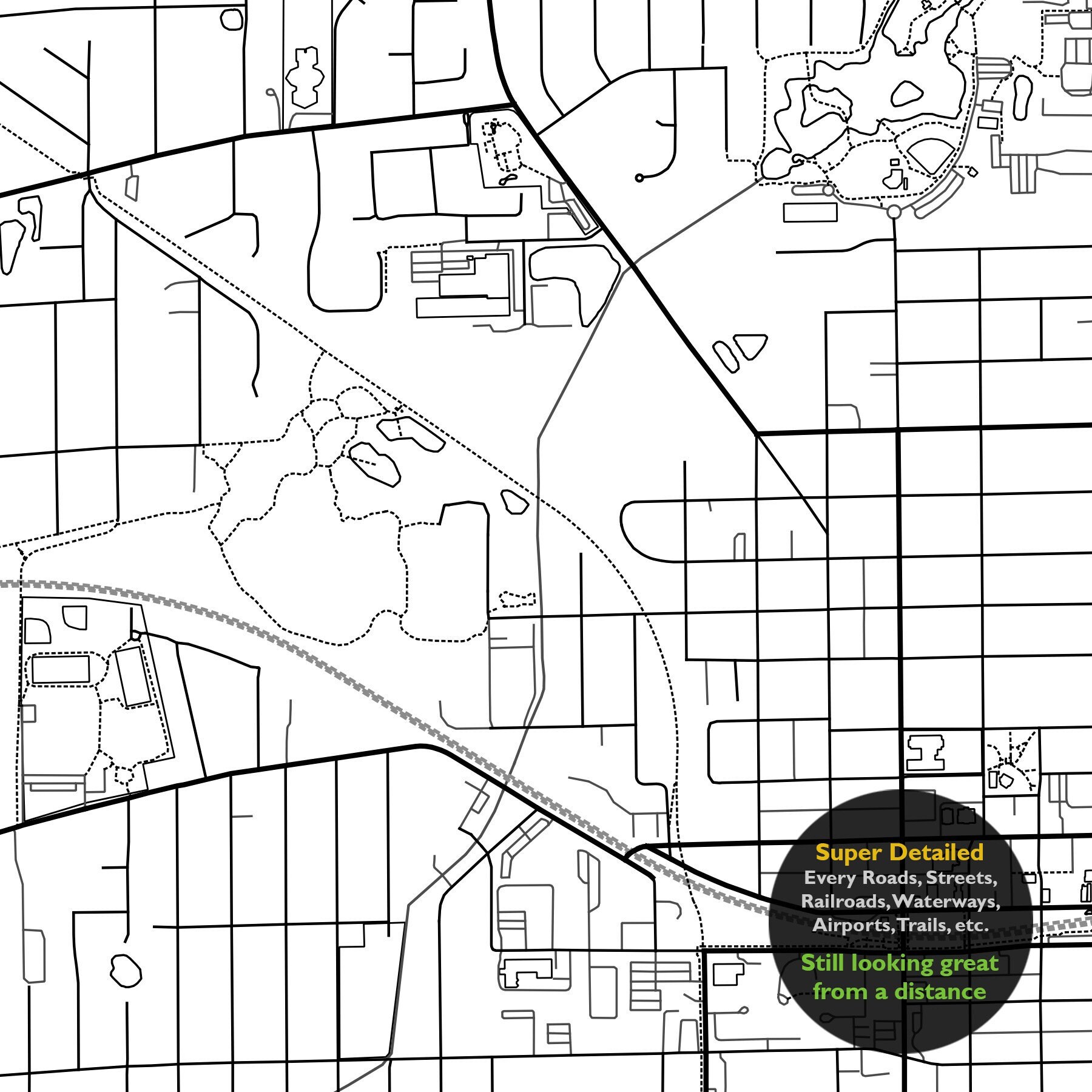 Wheaton IL Map Print Illinois USA Map Art Poster Dupage - Etsy UK
