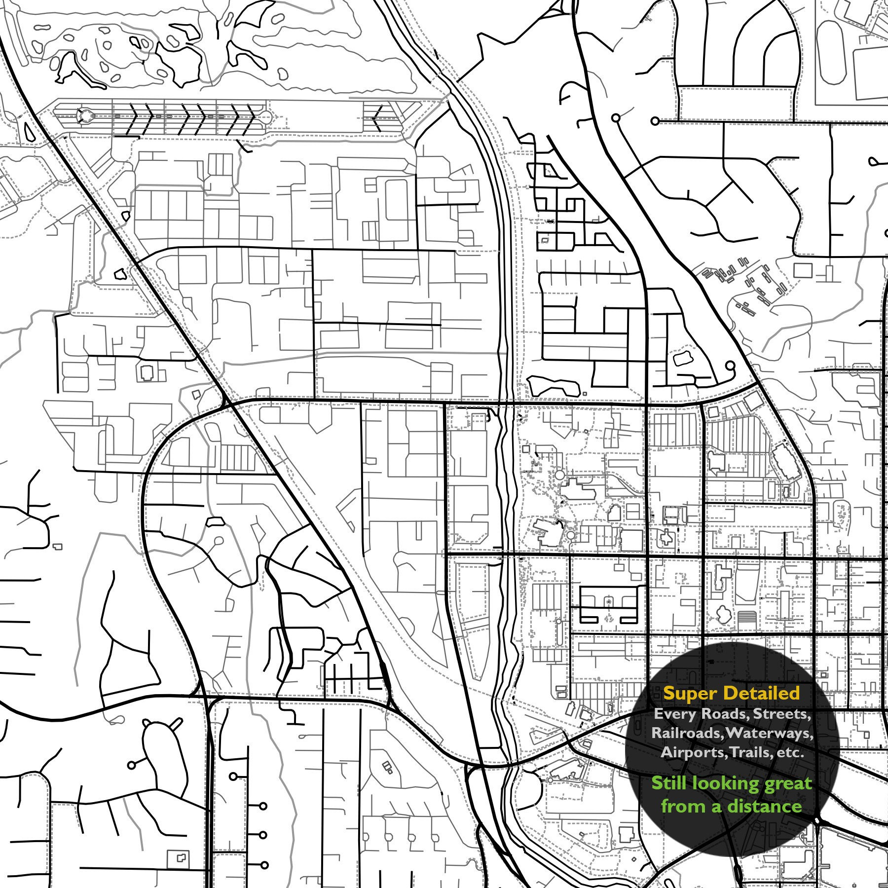 Road Map Of Redmond Washington