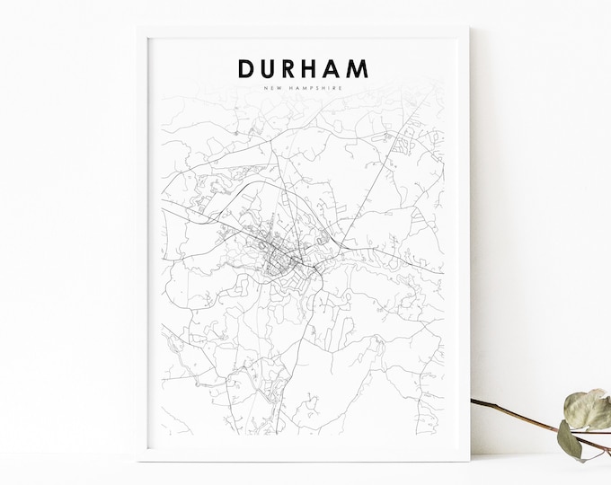 Town of New Durham, New Hampshire 1871 Map, Replica or GENUINE ORIGINAL ...