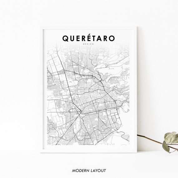 Mapa Queretaro Mexico Queretaro / Estado / 22 Map By Guia Roji