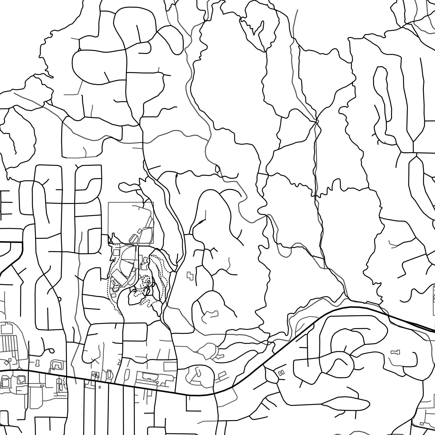 Sedona AZ Map Print Arizona USA Map Art Poster City Street | Etsy