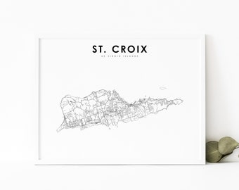 St. Croix Poster - Etsy