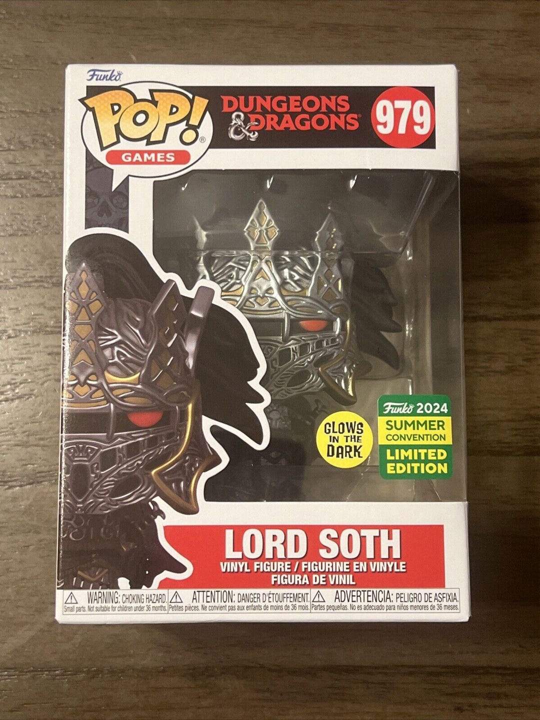 Dungeons & Dragons Funko Pop! Lord Soth 979 (glow) Limited Edition - Etsy