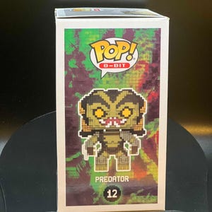 Funko Pop! 8-bit Predator 12 Vinyl - Etsy