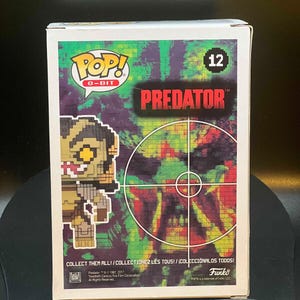 Funko Pop! 8-bit Predator 12 Vinyl - Etsy