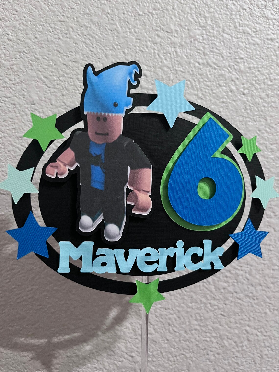 Special Request Cake Toppers / Custom Roblox Cake Topper / - Etsy