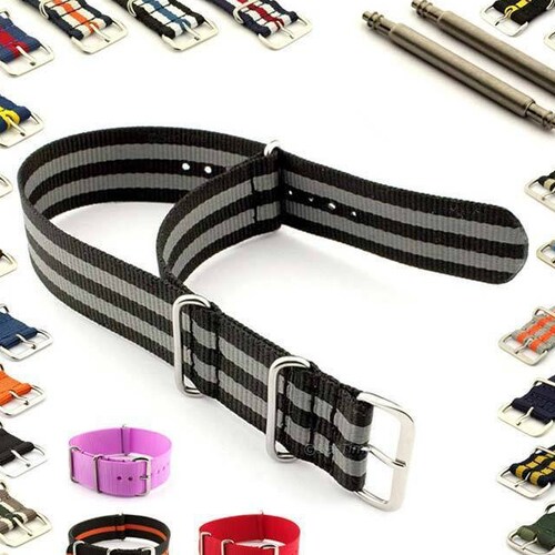 Handmade Leather Mens Watch Strap 16mm 18mm 20mm 22mm 24mm - Etsy