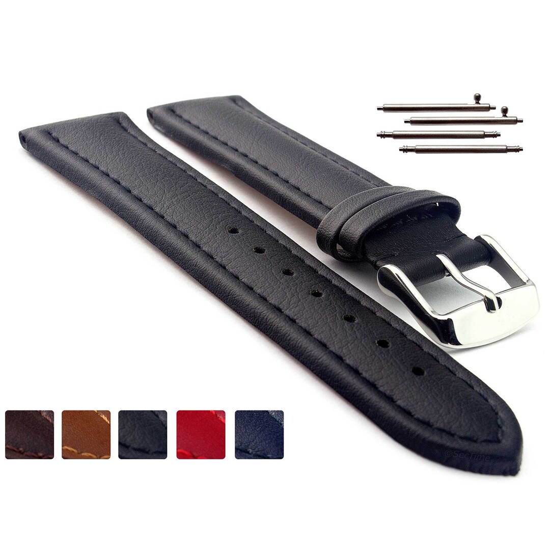 18mm 20mm 22mm 24mm Real Corn Watch Strap Band Vegan RM Brown, Black ...