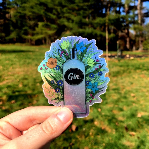 Gin Sticker - Etsy