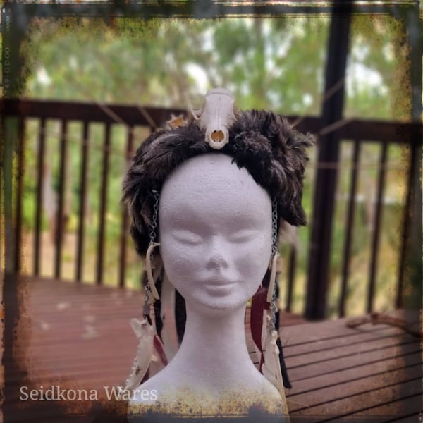 Shaman Headdress - Etsy