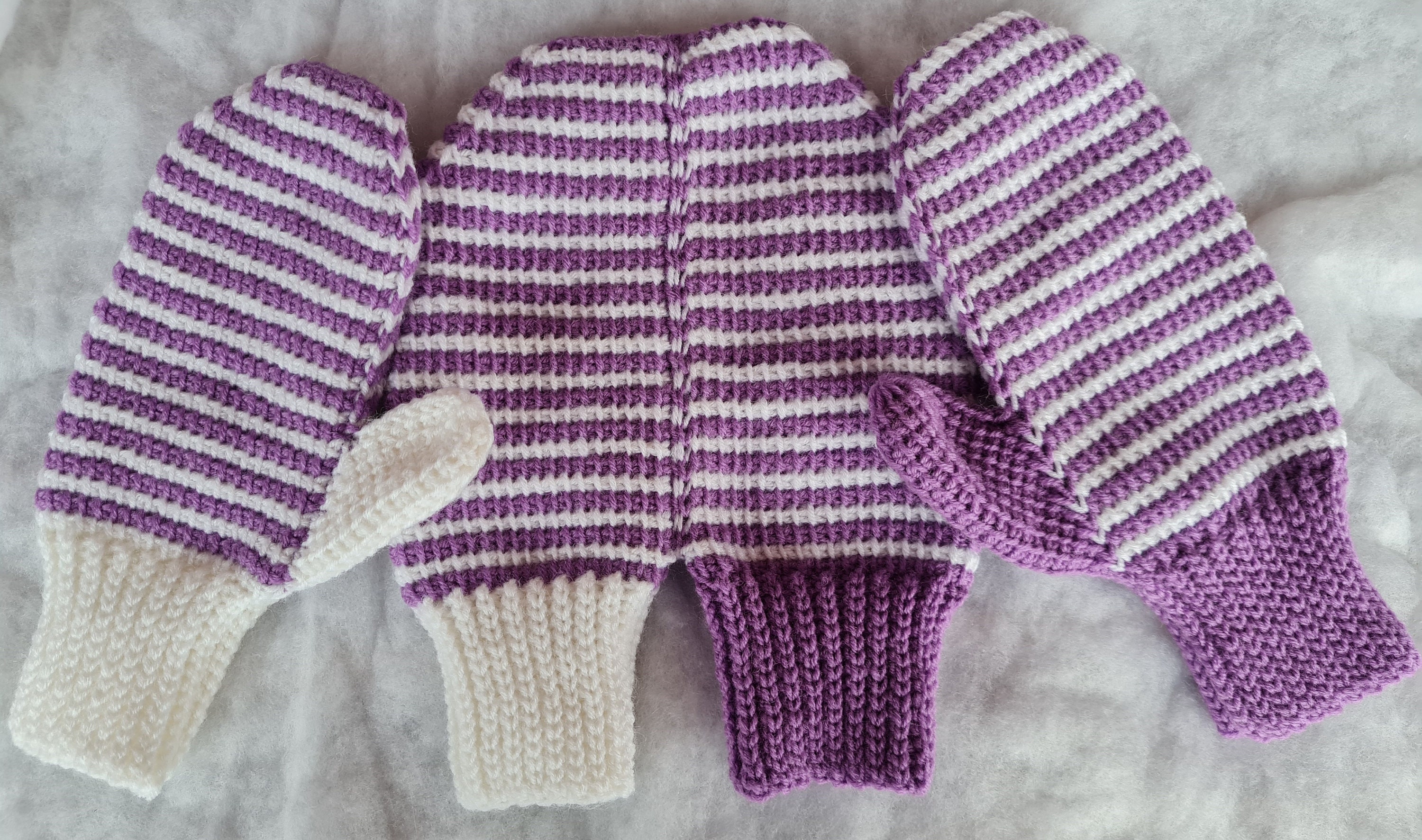 Handmade Knitted Couple Mittens – A Cozy Gift for Winter, Perfect ...