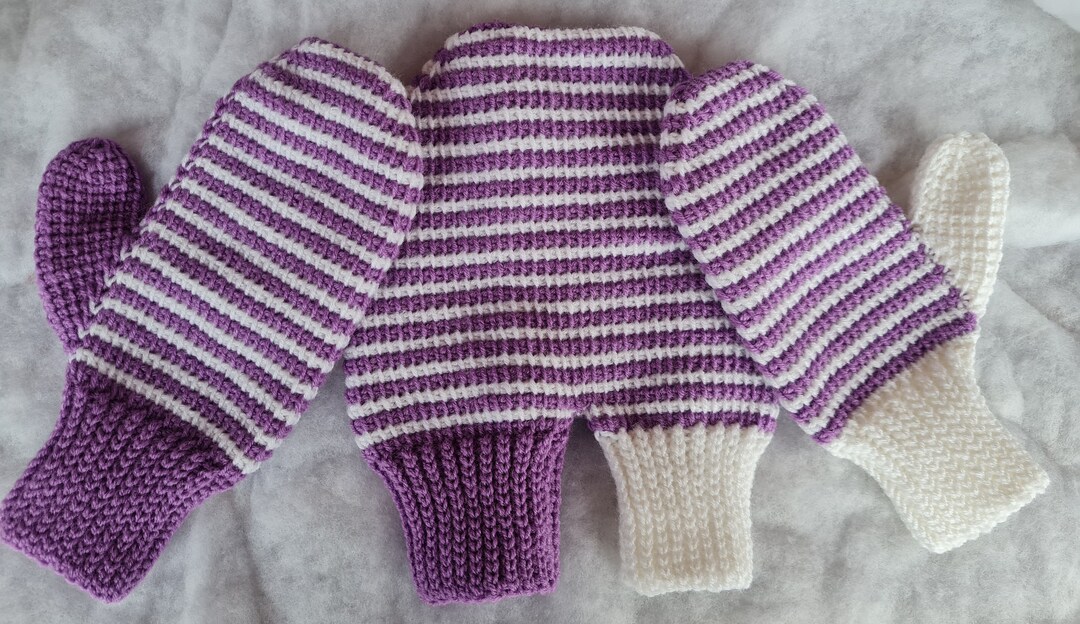 Handmade Knitted Couple Mittens – A Cozy Gift for Winter, Perfect ...