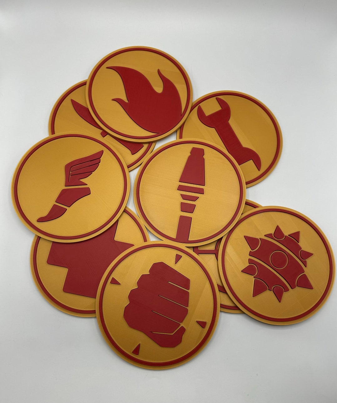 Team Fortress 2 Class Icons Wall Plaques TF2WP TF2, Prop, Replica, Room ...