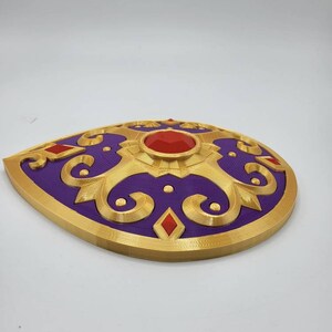 Zelda Breath of the Wild Radiant Shield Prop, Replica, Cosplay, Display ...