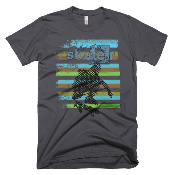Skateboard T Shirt - Etsy