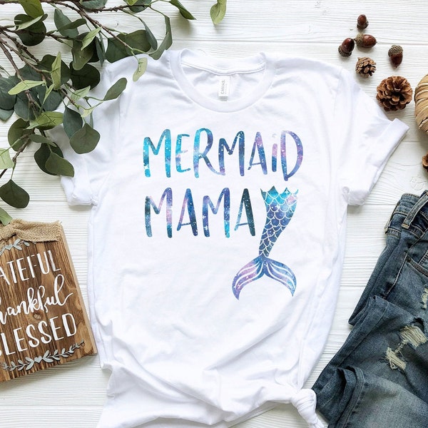 Mermaid Tee - Etsy
