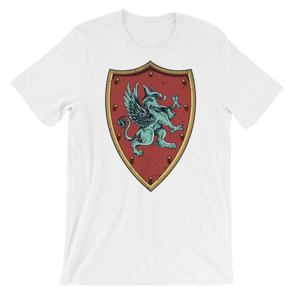 Griffin Shirt | Griffin Coat of Arms | Gryphon Sigil Shirt | Medieval ...