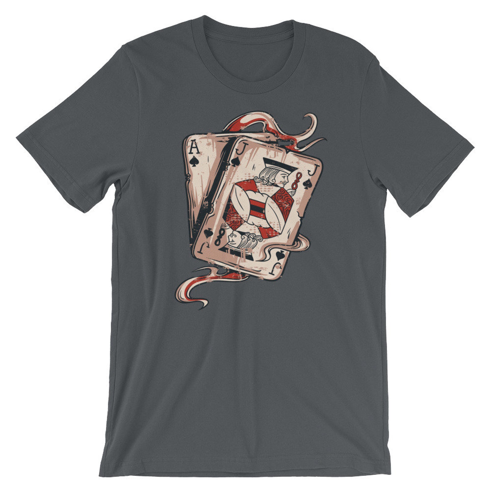 Blackjack Shirt Playing Cards Shirt Casino Shirt - Etsy