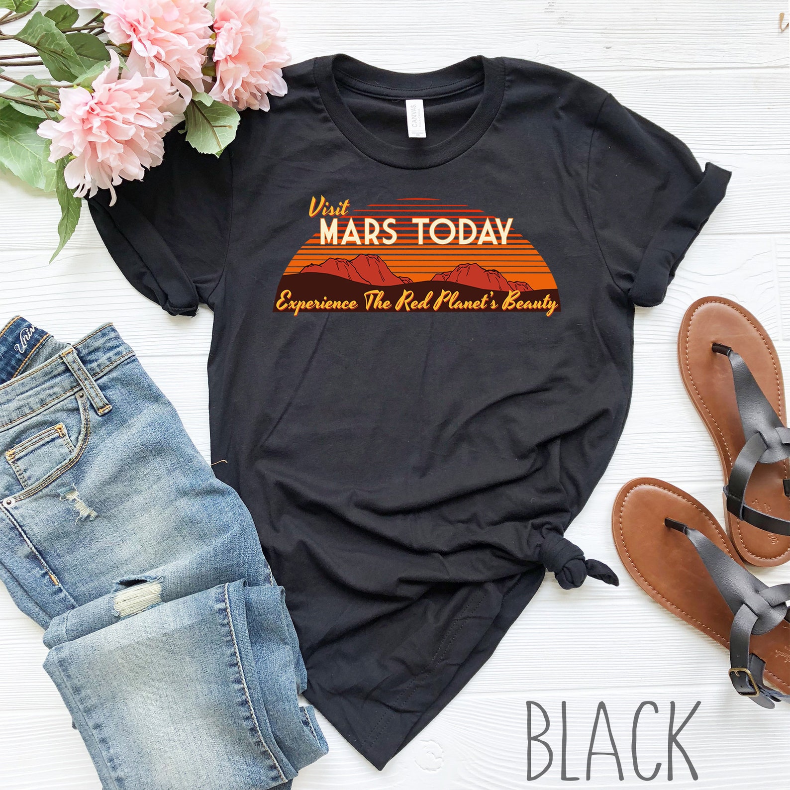 Visit Mars Shirt | Space Travel Shirt | Space Shirt | Outer Space Shirt ...