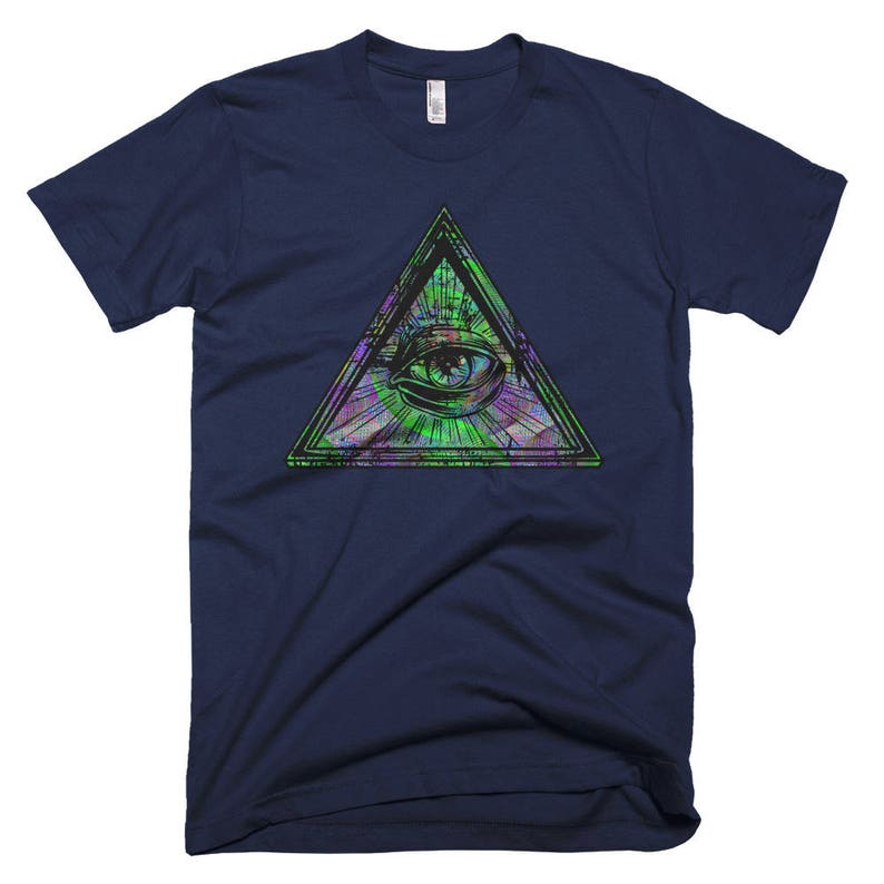 Eye of Providence Shirt | Illuminati Eye Shirt | Psychedelic Shirt ...
