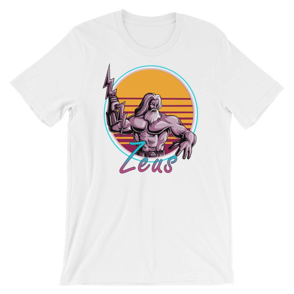 Zeus T-shirt Retro 80s Shirt Greek Mythology T-shirt - Etsy