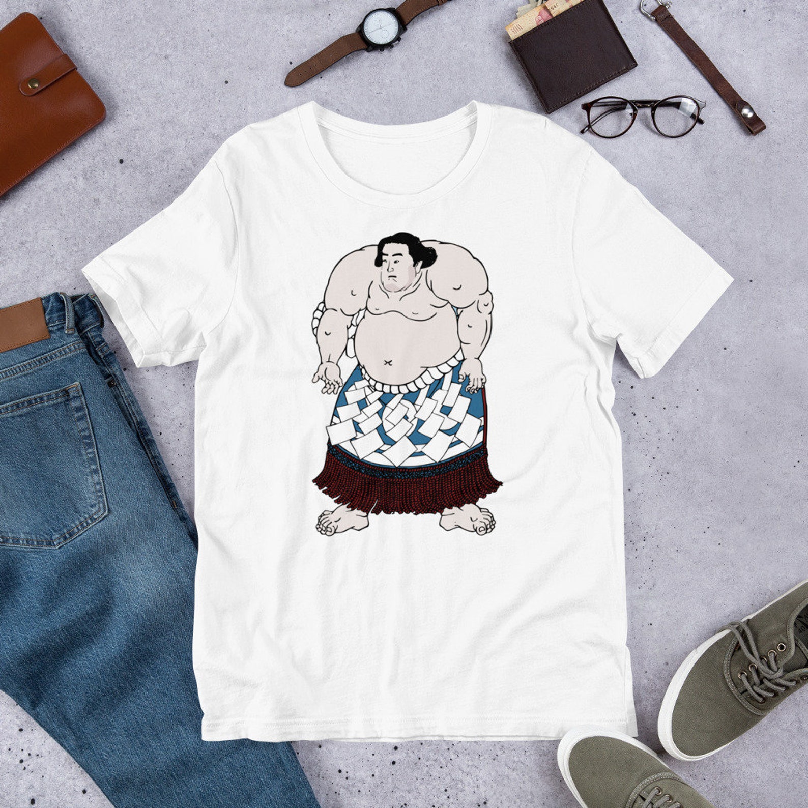Traditional Sumo Shirt Vintage Retro Sumo Wrestling Shirt Japanese Sumo ...