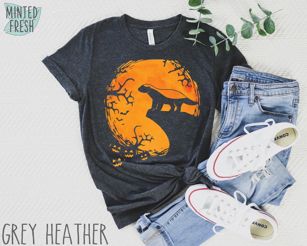 Funny Honey Badger Halloween Shirt, Spooky Honey Badger Silhouette ...