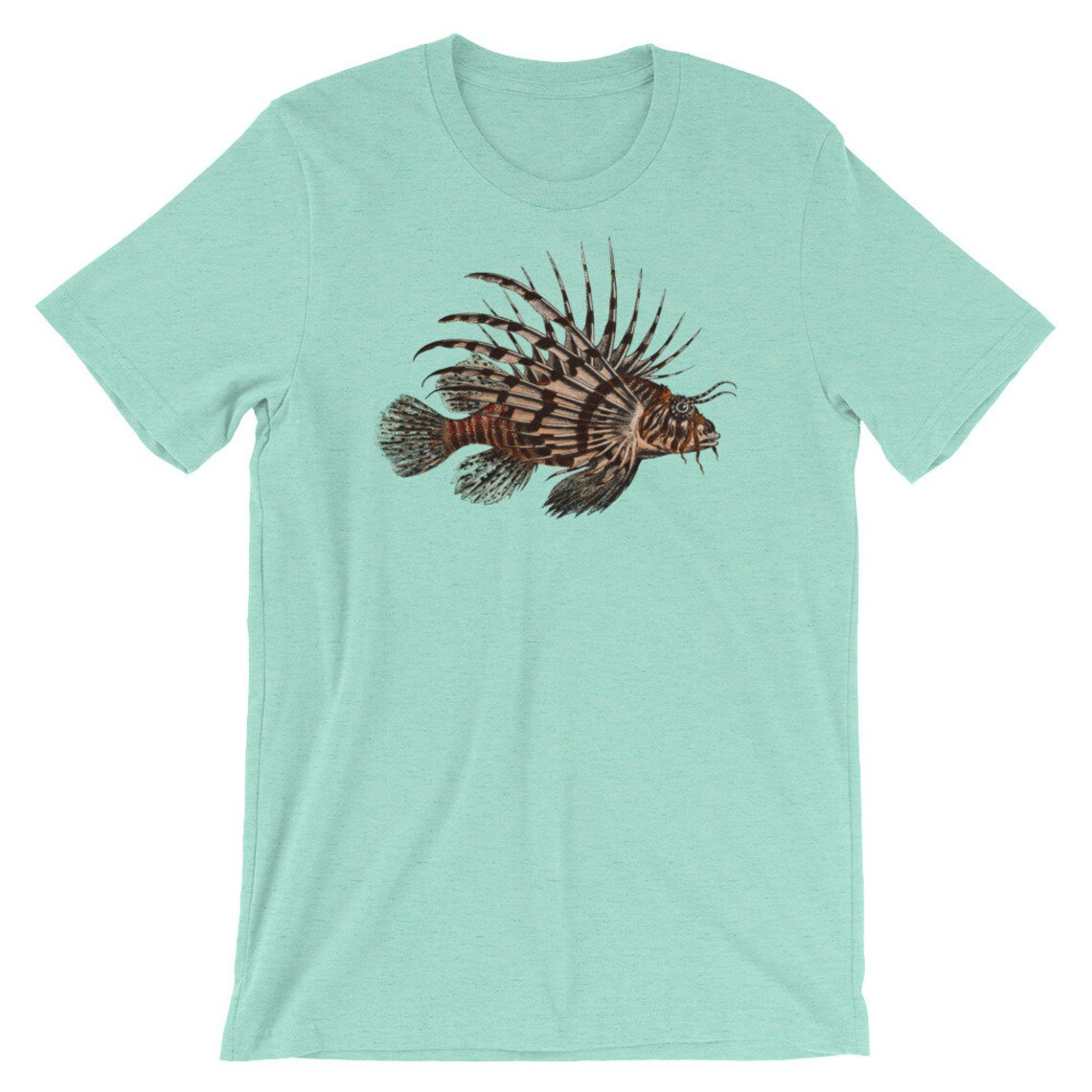 LionFish Shirt Lion Fish T-Shirt Sea Creature Ocean | Etsy