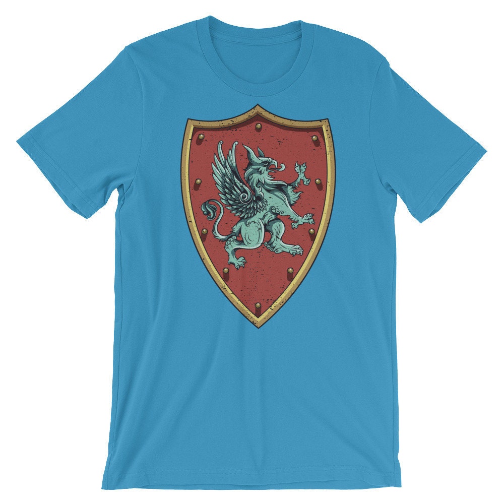 Griffin Shirt | Griffin Coat of Arms | Gryphon Sigil Shirt | Medieval ...