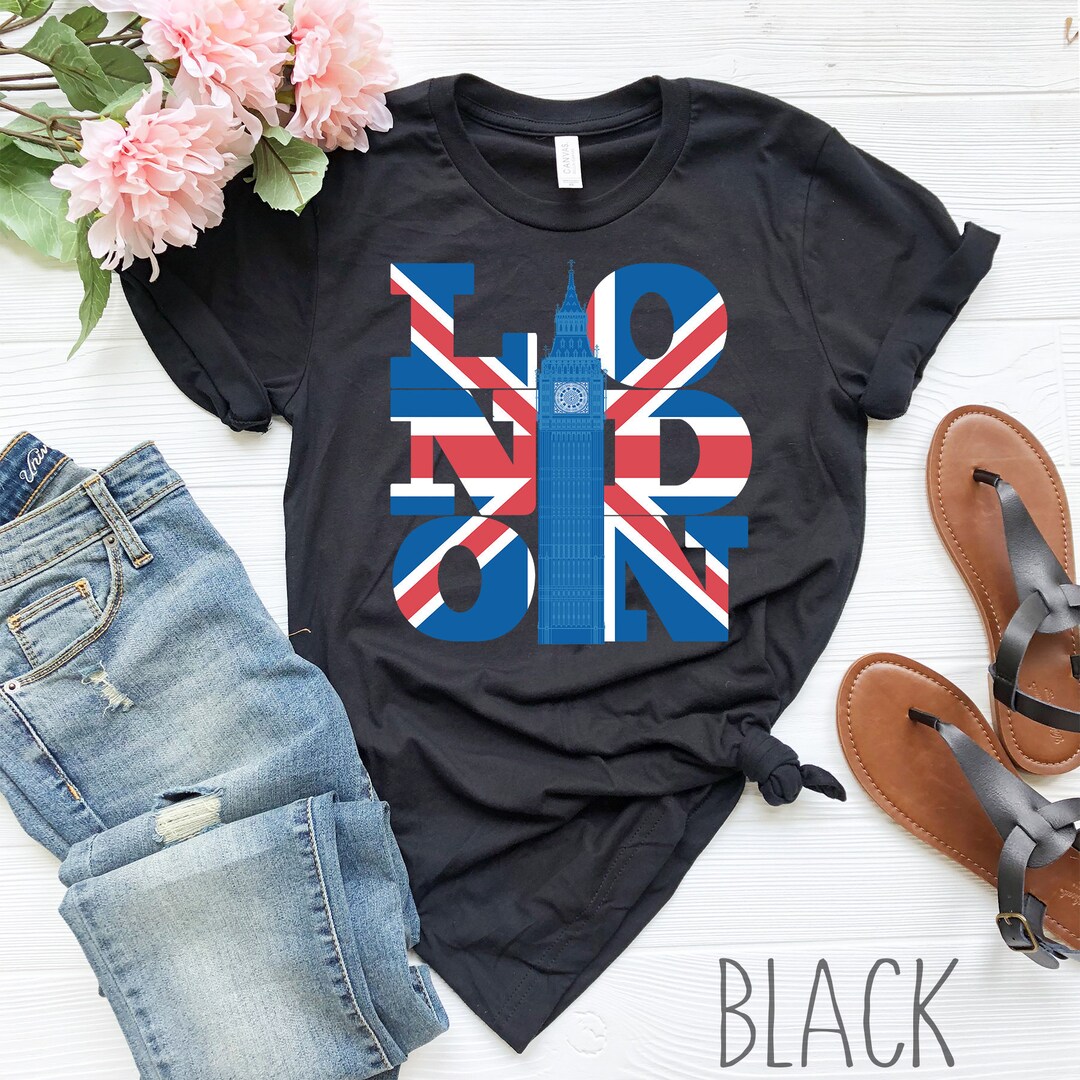 London T-shirt | London Gift | Big Ben T-shirt | Big Ben Gift | London ...