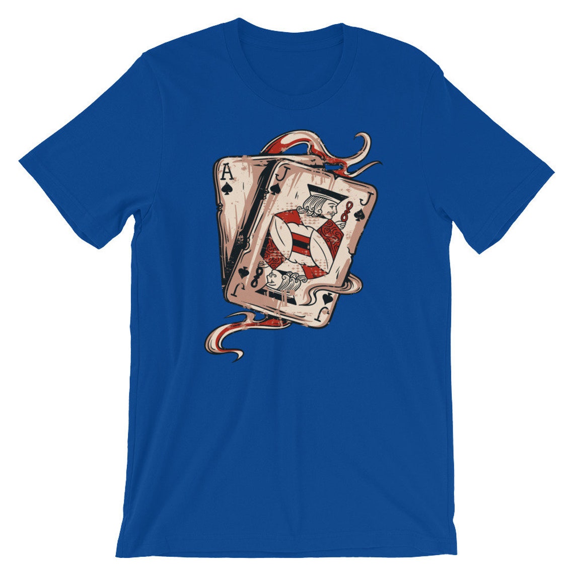 Blackjack Shirt Playing Cards Shirt Casino Shirt - Etsy