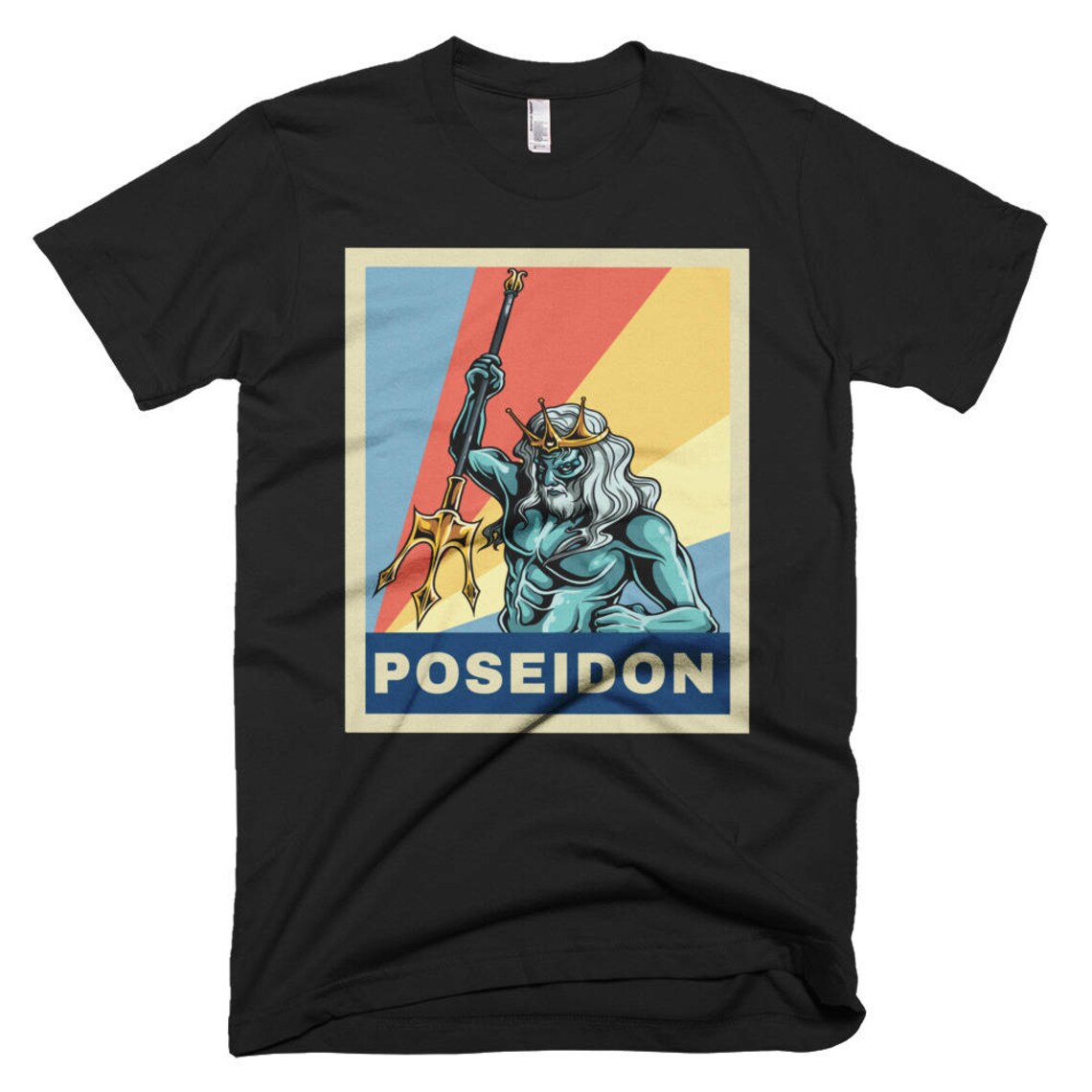 Poseidon Shirt Greek Mythology Shirt Vintage Poseidon | Etsy