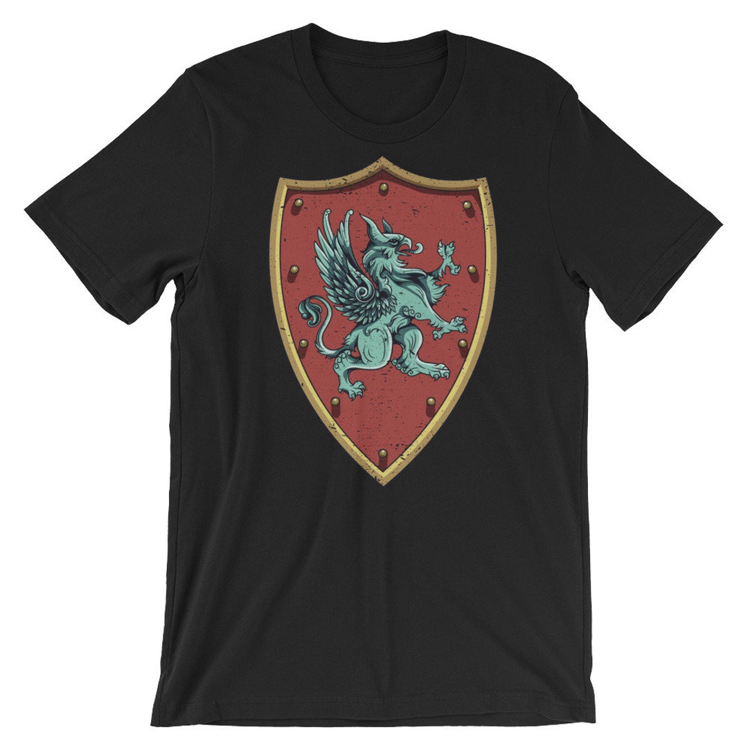Griffin Shirt | Griffin Coat of Arms | Gryphon Sigil Shirt | Medieval ...