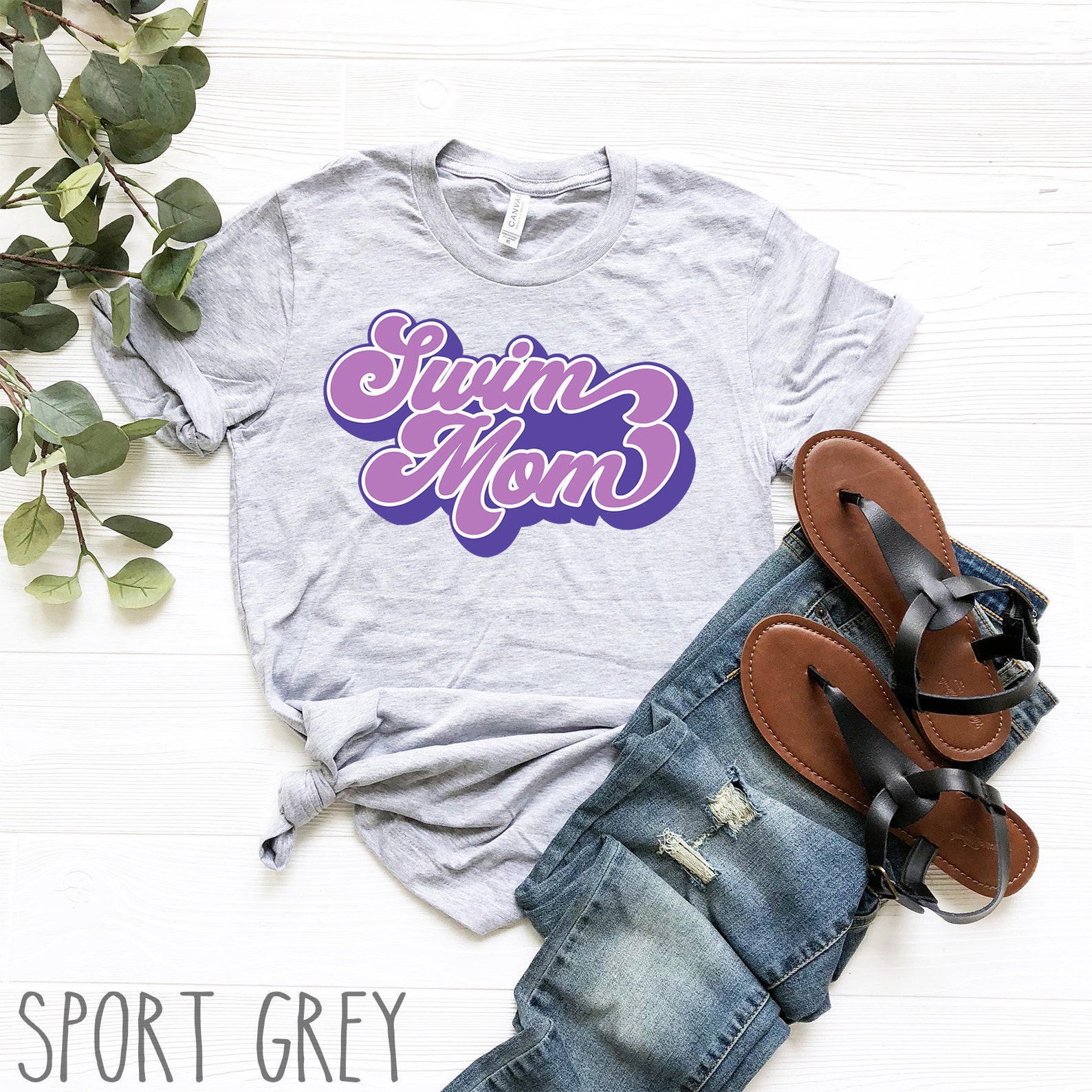 Groovy Swim Mom Shirt Gift for Swim Mom Cute Swim Team - Etsy