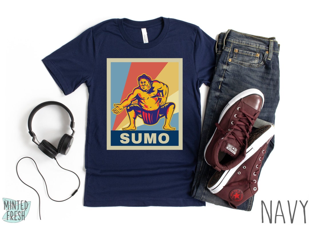 Retro Sumo Shirt | Sumo Wrestling Shirt | Sumo Gift | Sumo Wrestling ...