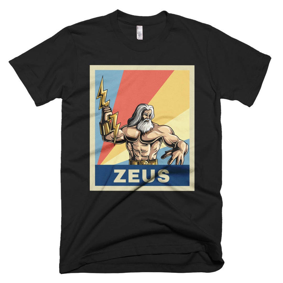Zeus Shirt | Greek Mythology Shirt | Vintage Zeus Shirt | Retro ...