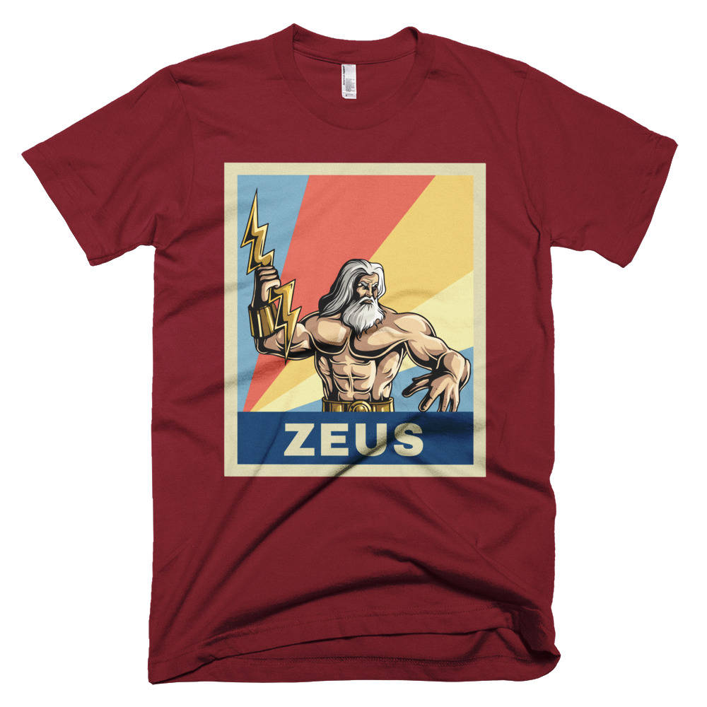 Zeus Shirt Greek Mythology Shirt Vintage Zeus Shirt | Etsy