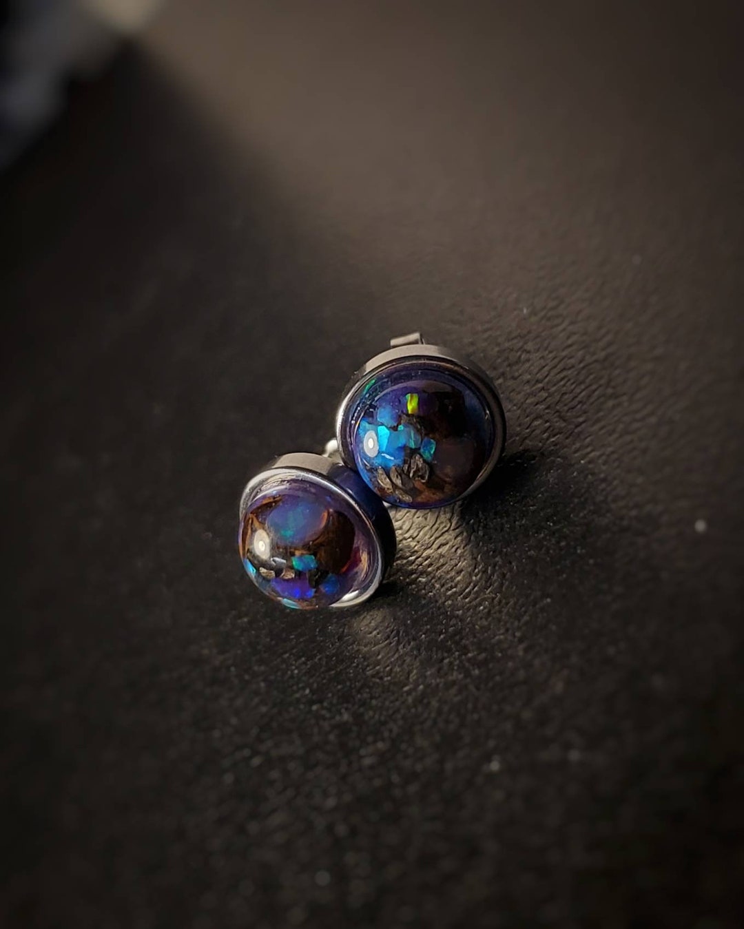 Galaxy Rex Tyrannosaurus Rex Dinosaur Bone Meteorite Ring & - Etsy