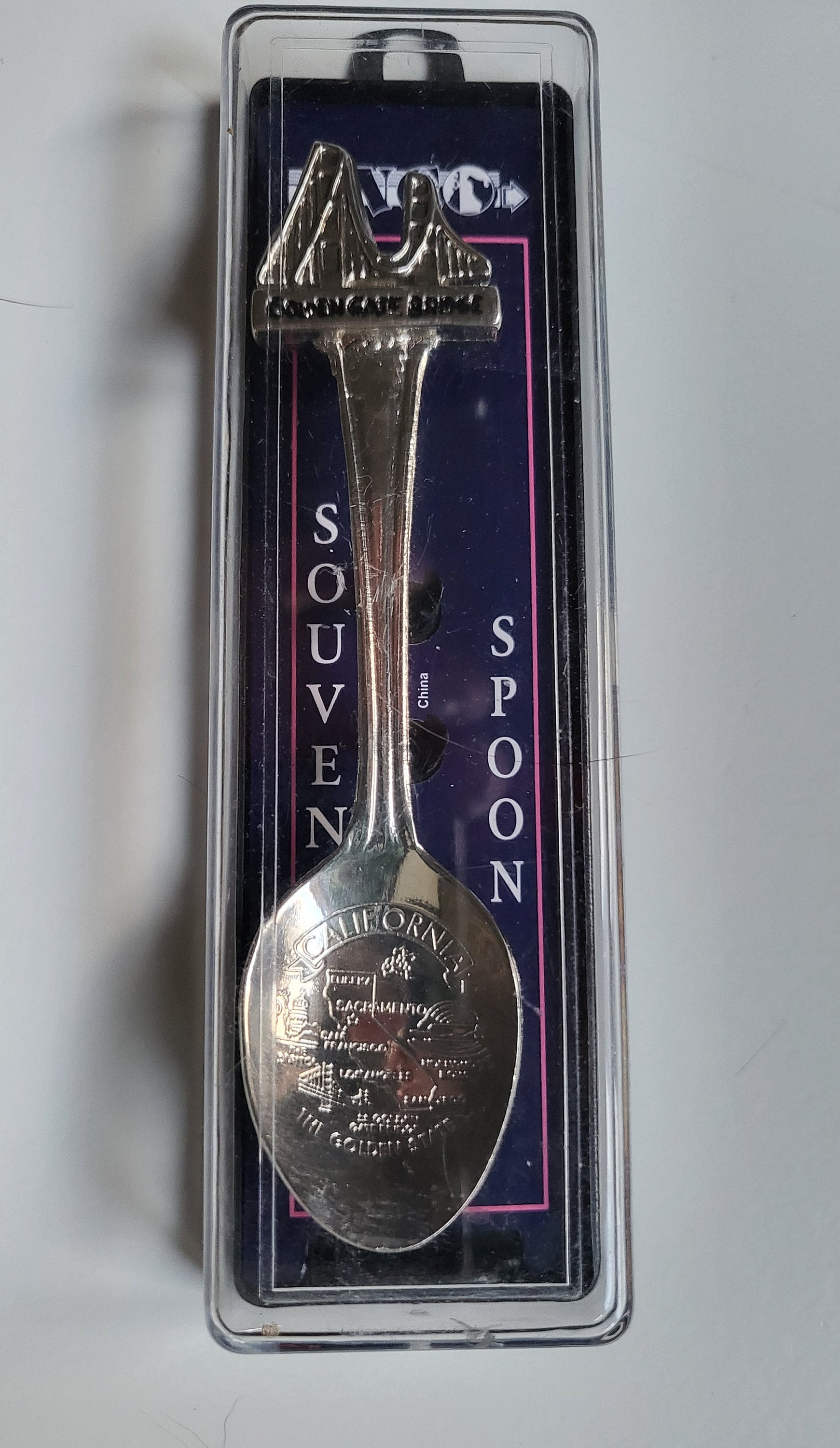 Vintage Golden Gate Bridge Souvenir Spoon - Etsy