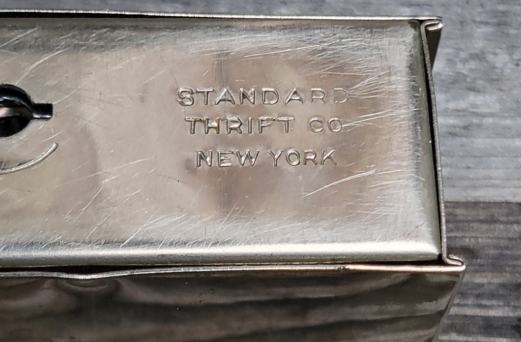 Vintage Advertising Coin Bank Standard Thrift Company - Etsy