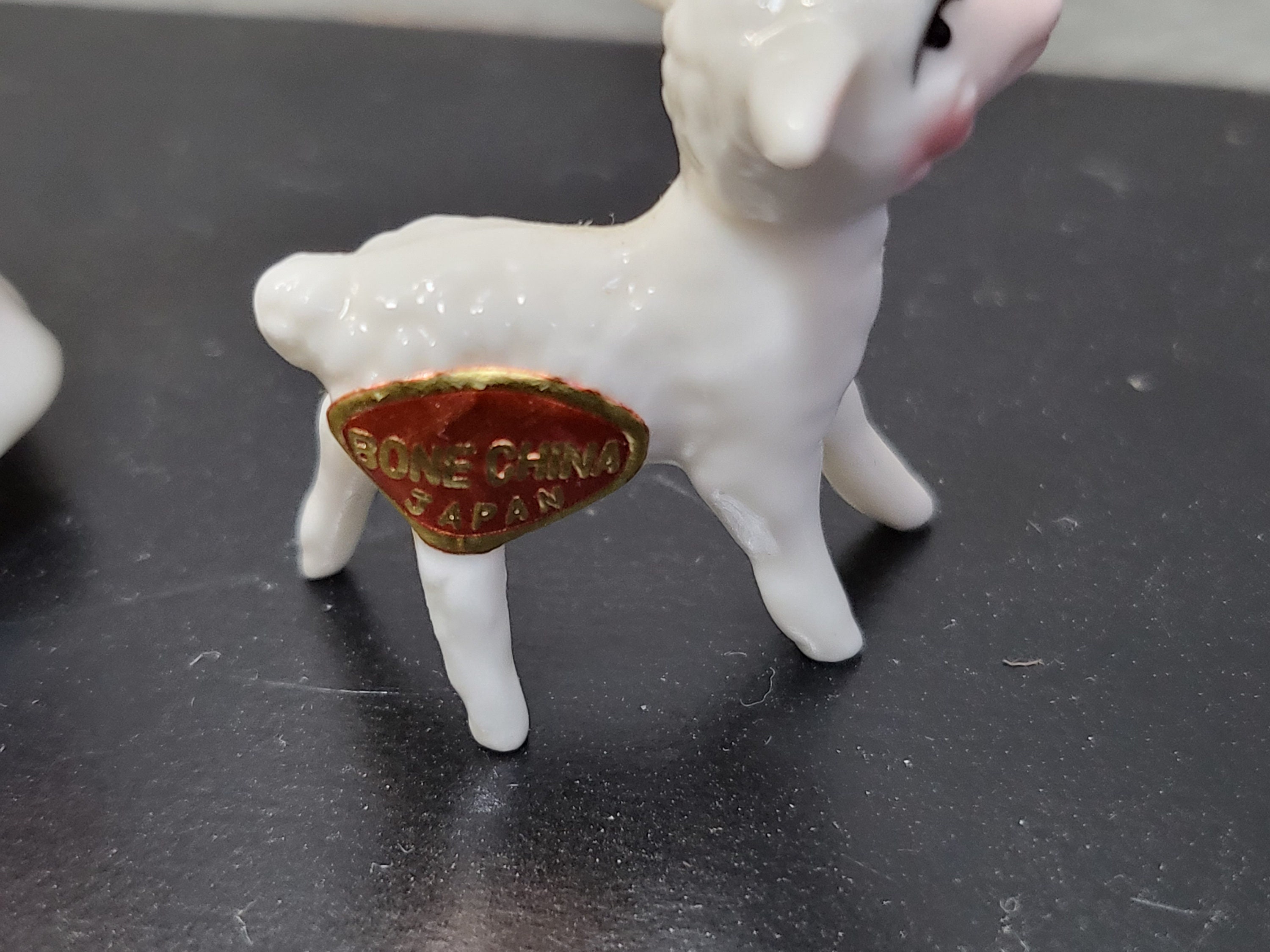 Vintage Miniature Bone China Shepherdess and Lamb - Etsy