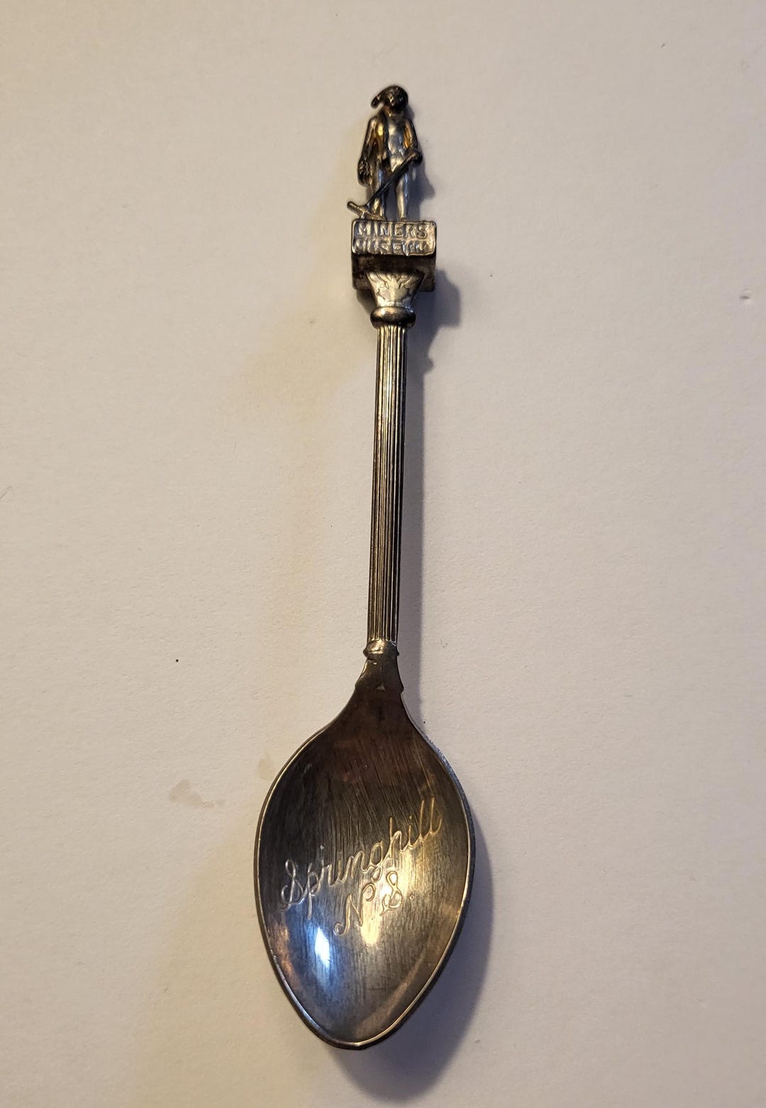 Vintage Collectible Miner's Museum Souvenir Spoon Springhill Nova ...