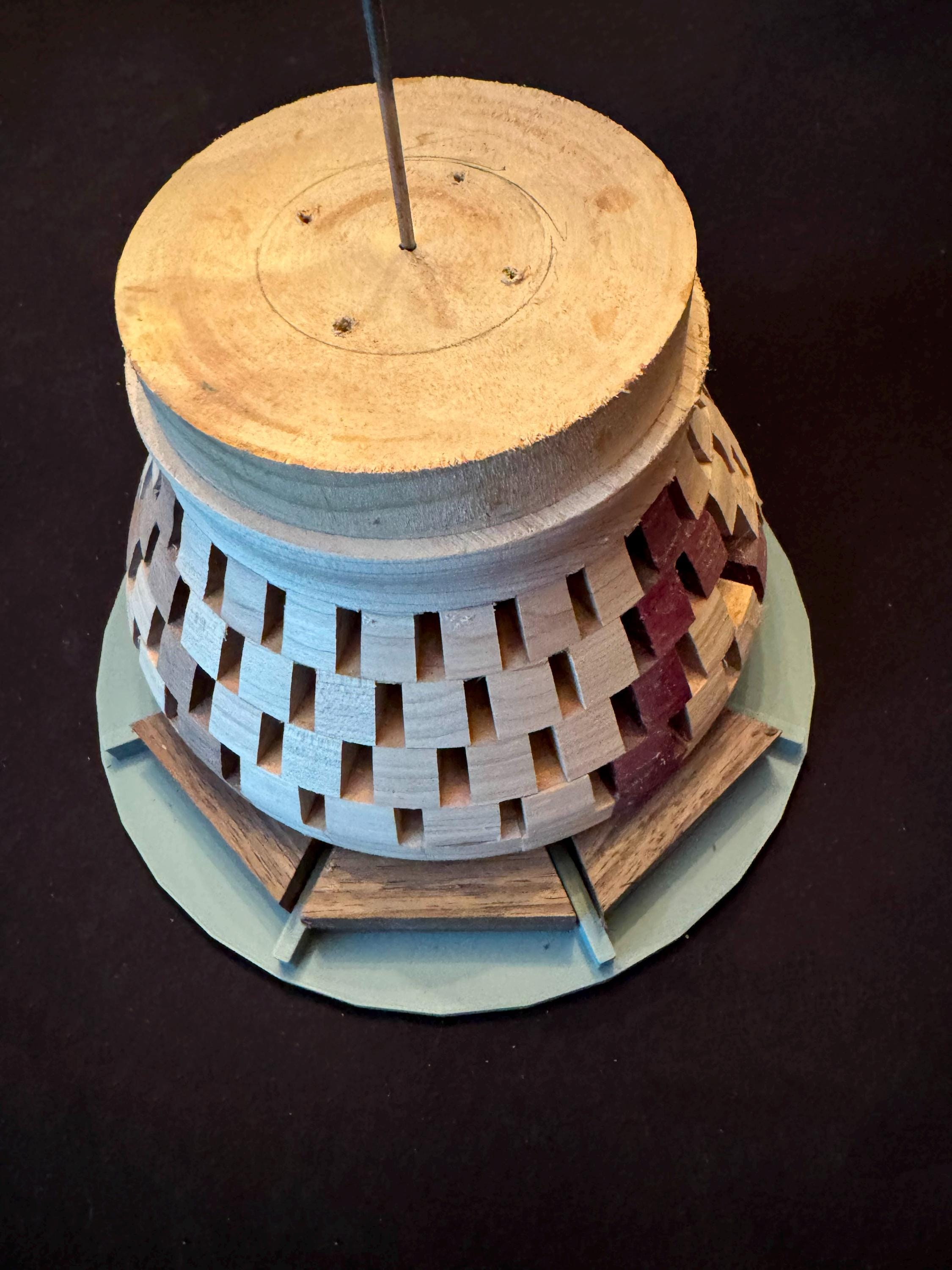 Woodturning Tool -- Jig for Open Segmented Bowls, 8 Segments per Level ...