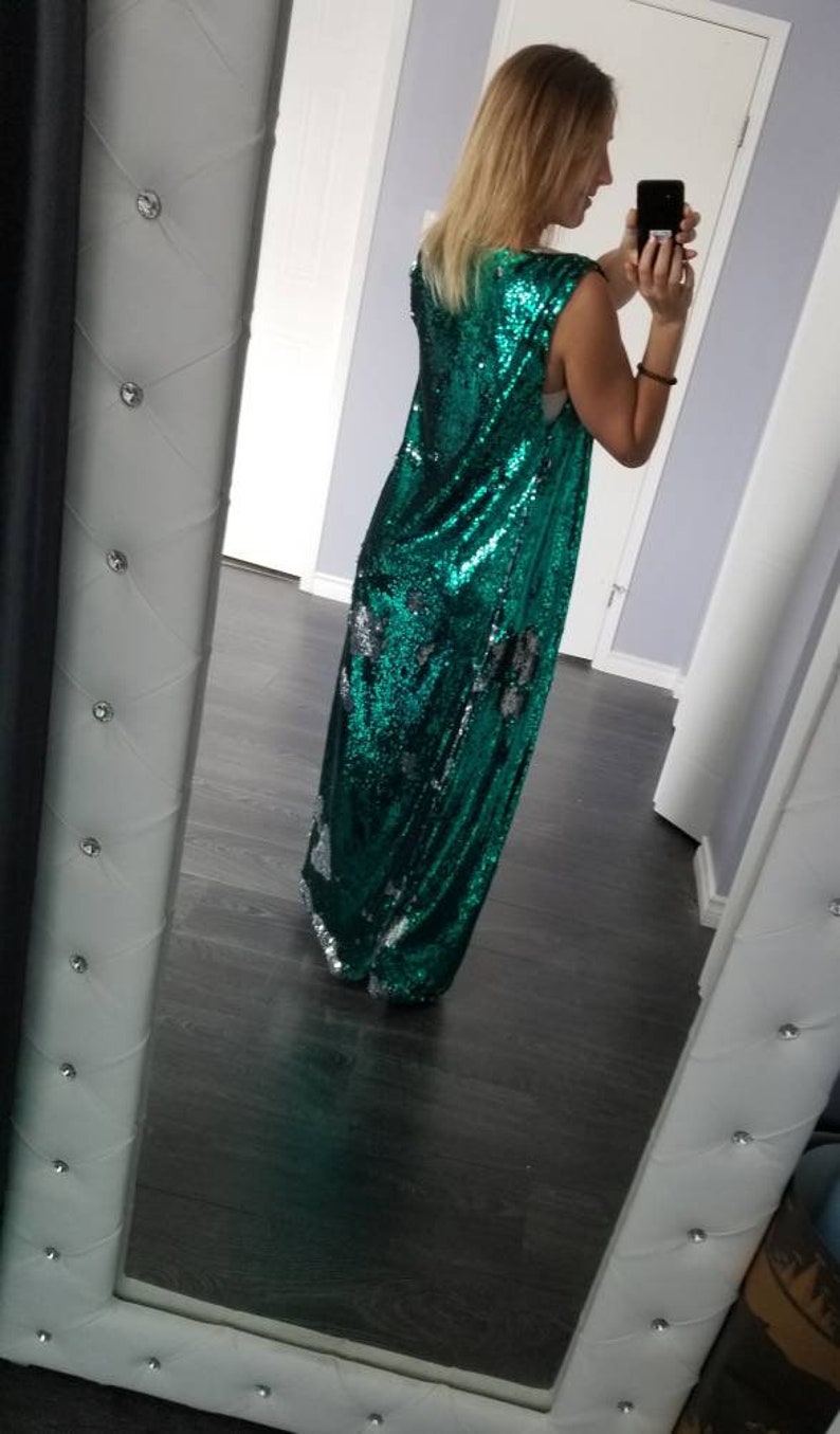 Stunning Goddess Robe/ Sequined Cloak/ Sparkly Robe/ Festival Robe ...
