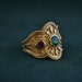 Multistone Byzantine Ring. 925 Silver Byzantine Ring With Gemstones ...