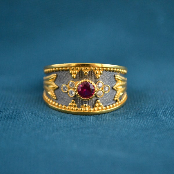 Etruscan Ring - Etsy