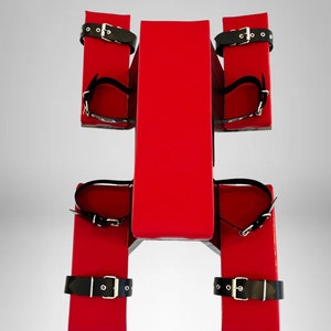 BDSM Wooden Padded Bench Dungeon Furniture Flogger Bondage Spanking ...